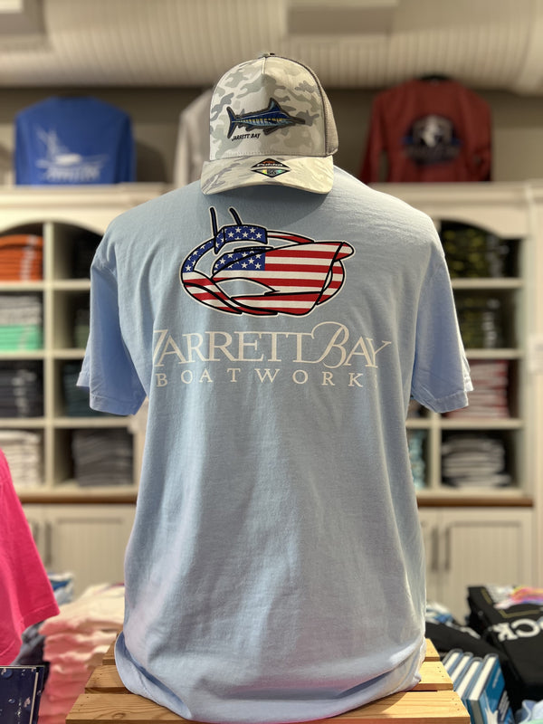 Jarrett Bay Classic Logo USA T-Shirt - Jarrett Bay Boathouse